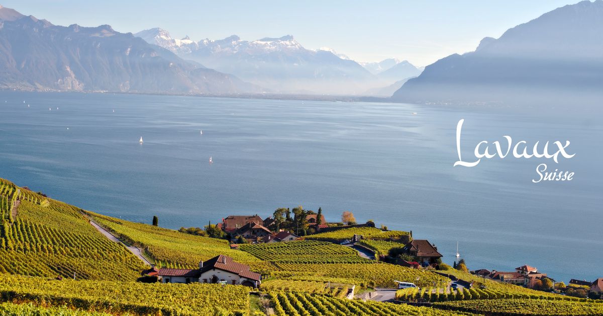 région du lac leman : promenade dans le Lavaux et ses vignes