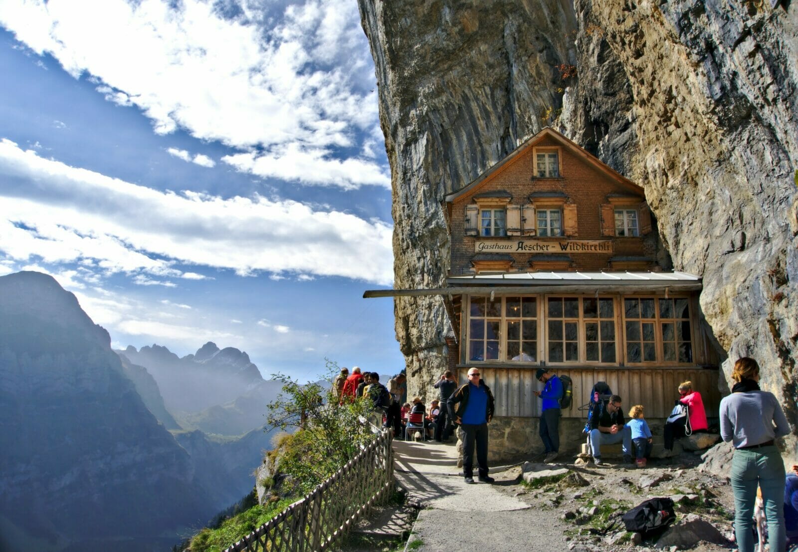 L'hôtel Aescher: chalet dans la montagne en Appenzell