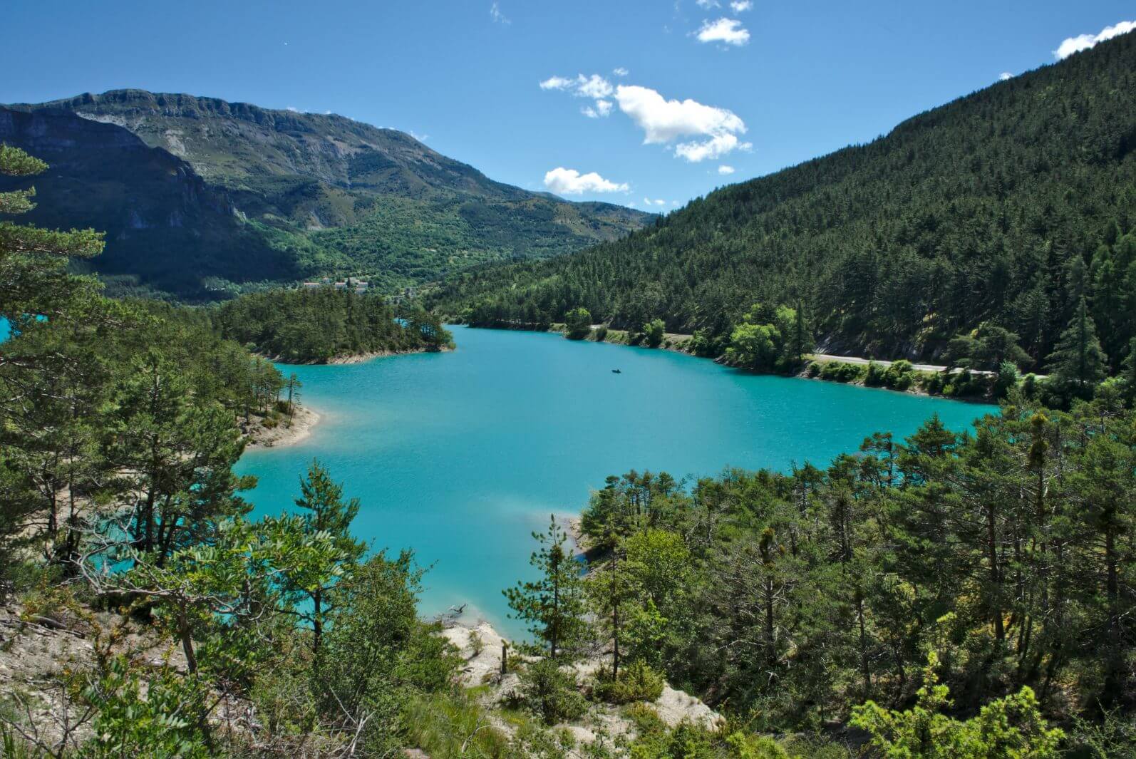 Rando des gorges du Verdon : le village de Castellane
