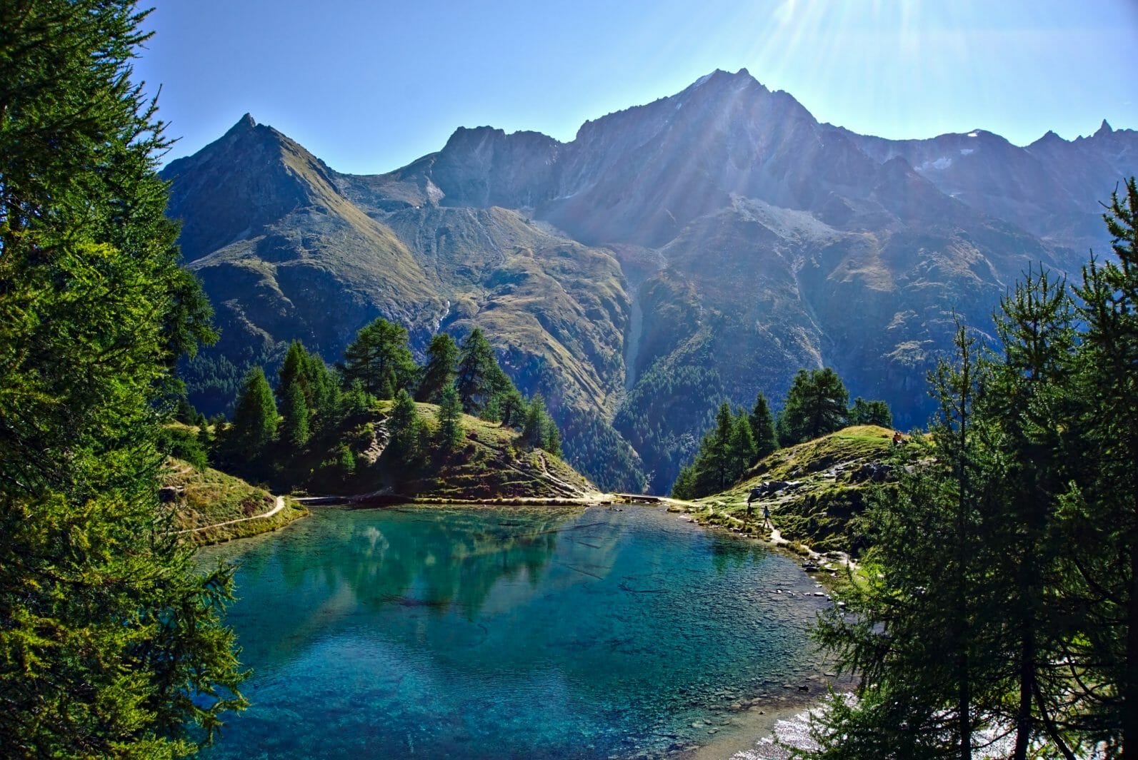 Randonnée pédestre en Suisse: le Grammont en Valais