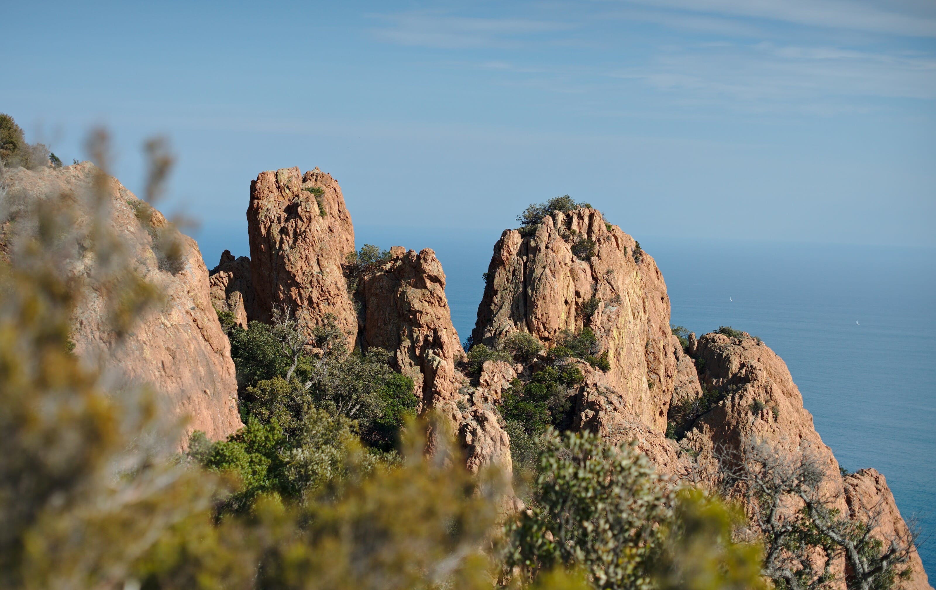 Rando au pic du Cap Roux dans le massif de l'Estérel