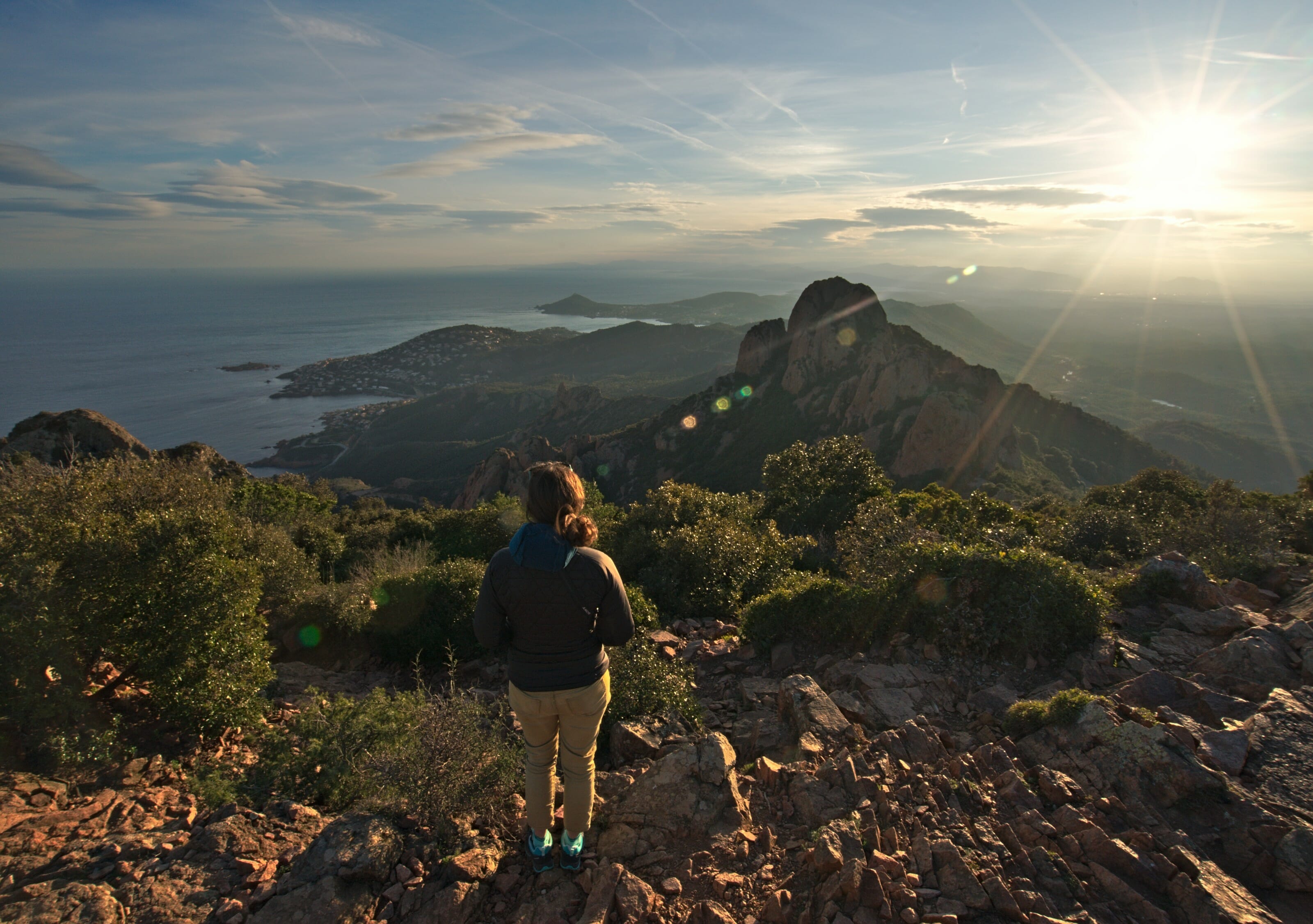 Rando au pic du Cap Roux dans le massif de l'Estérel