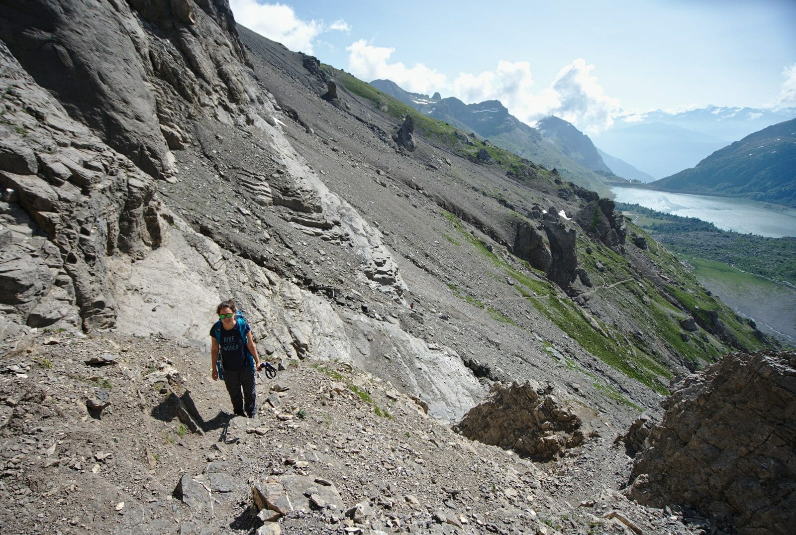 Hiking the Haute Cime of Dents du Midi (3257m with map + GPX)