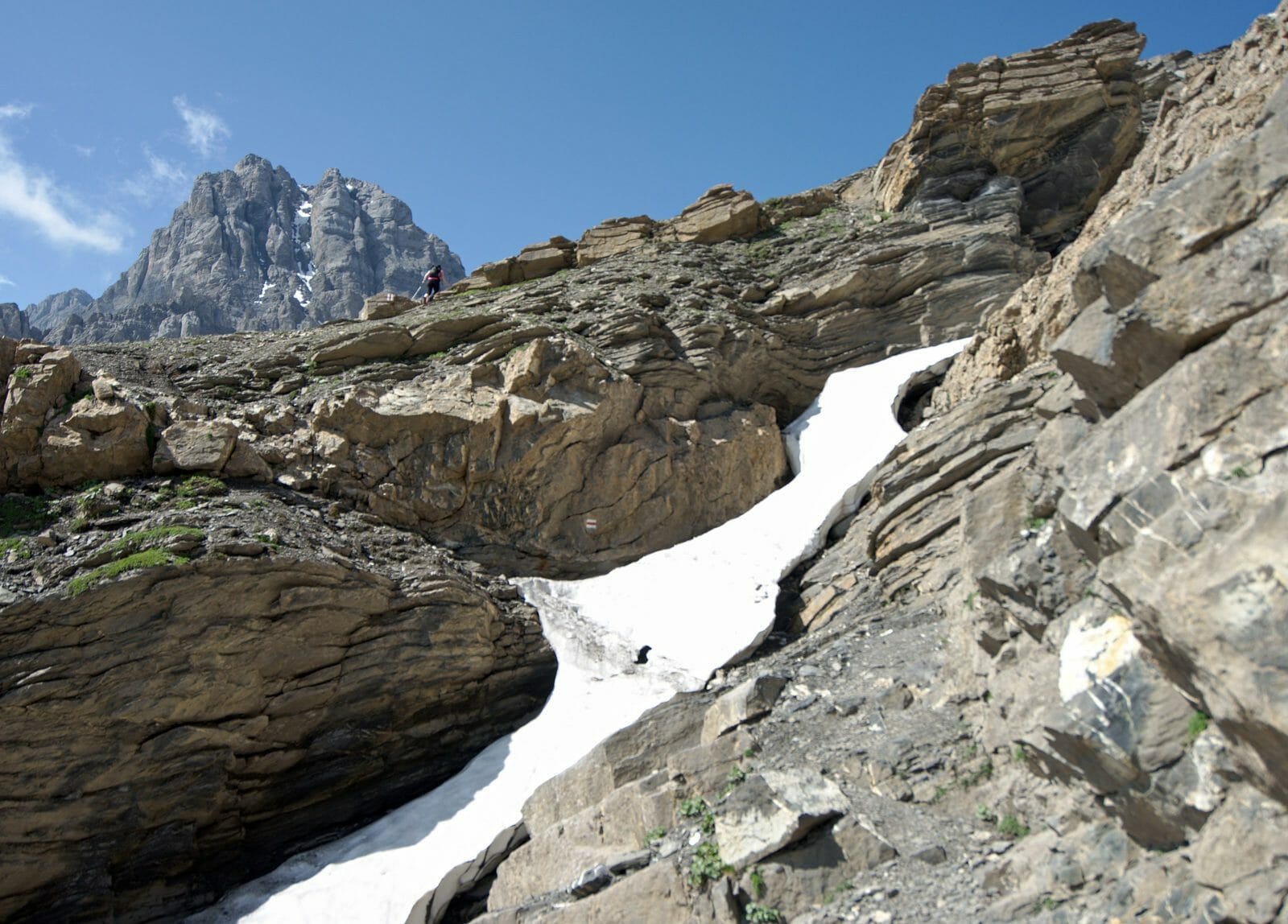 Wallis: hiking for 2 days from Salvan to Champery in the swiss Alps