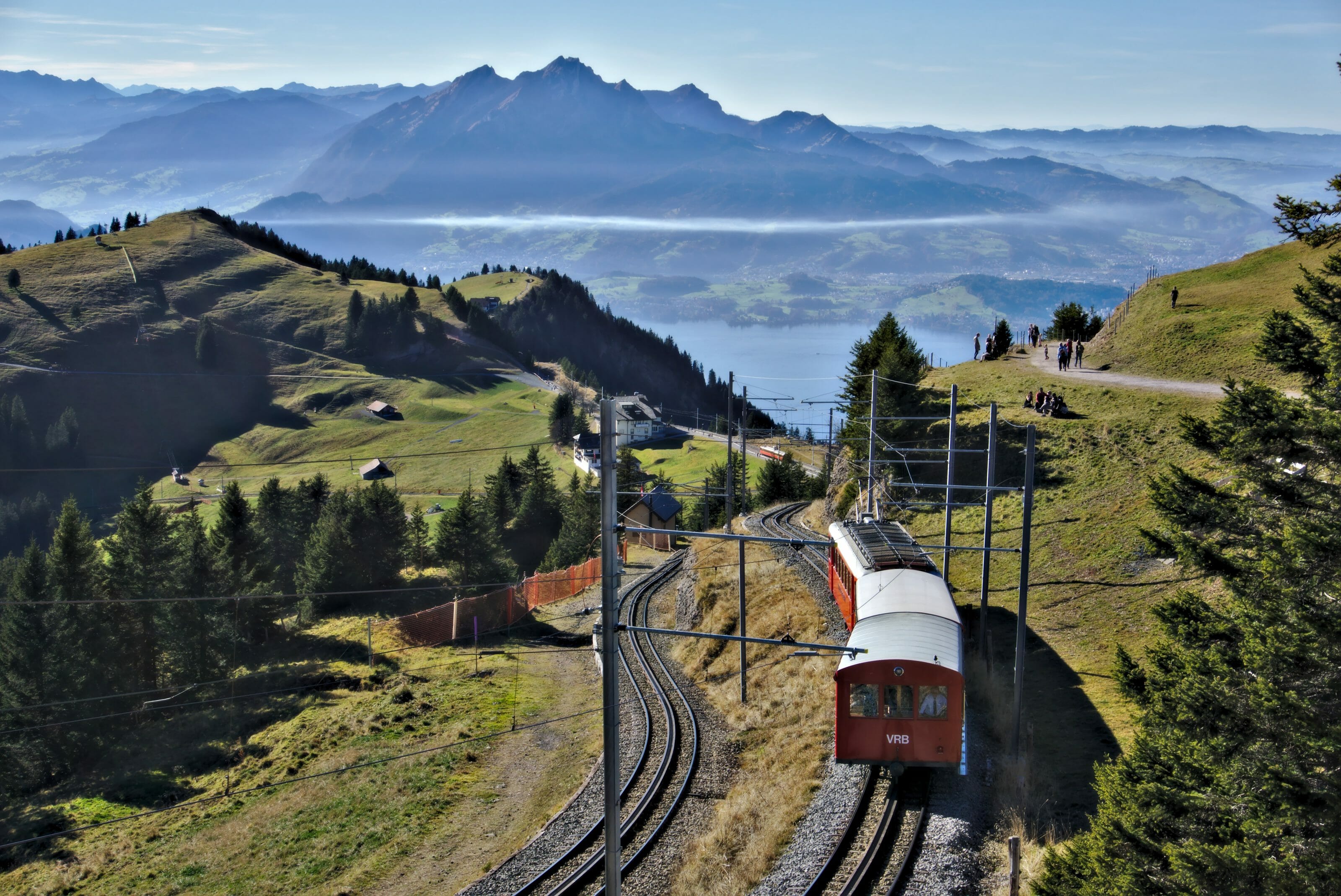 Views on Lake Lucerne: From the Rigi, the Pilatus & Vitznauerstock