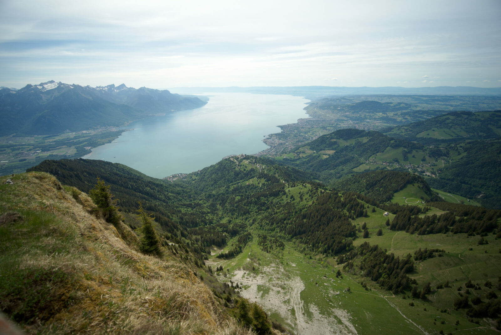 Randonnée entre le sommet de Malatraix et le Rocher-de-Naye