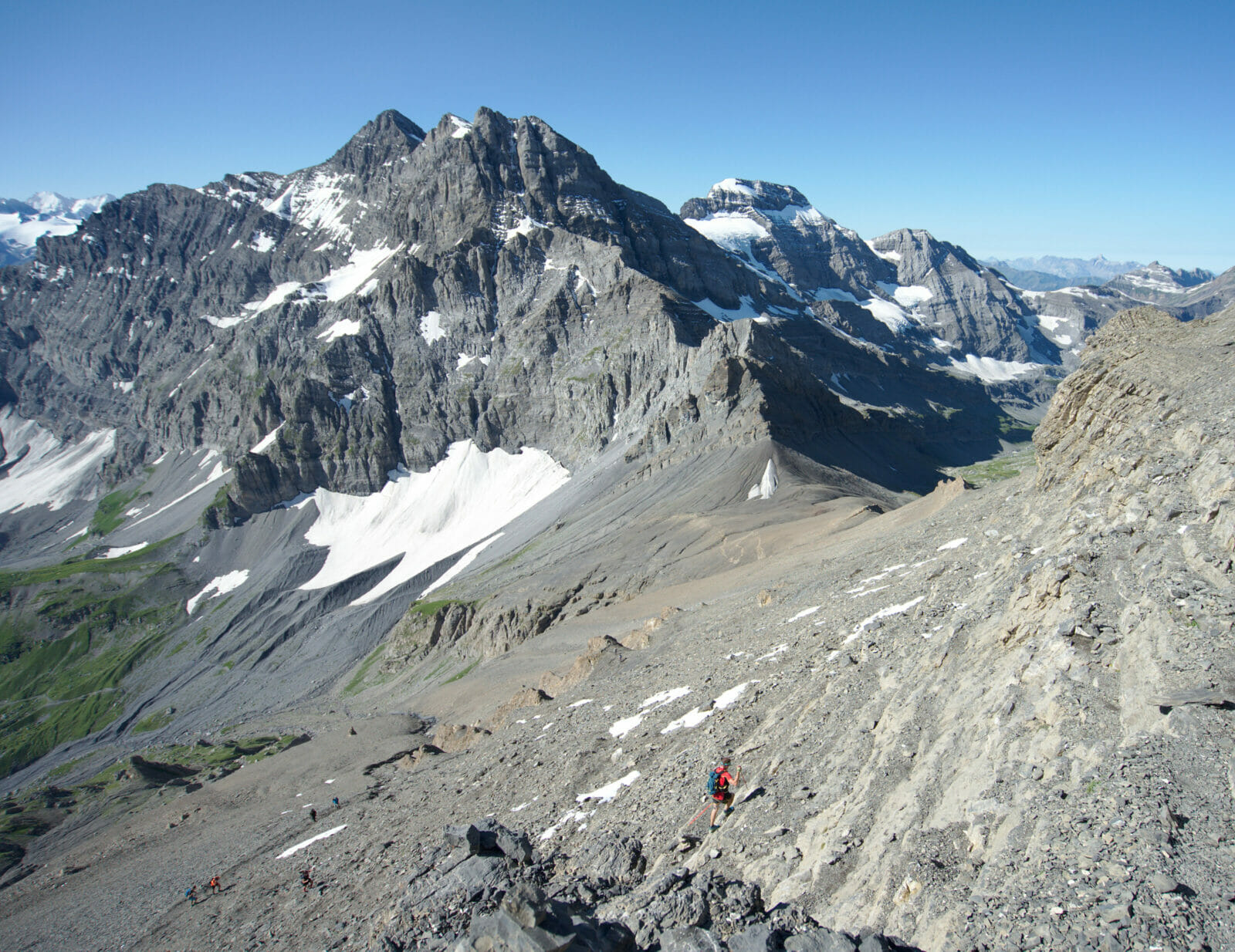 Hiking the Haute Cime of Dents du Midi (3257m with map + GPX)