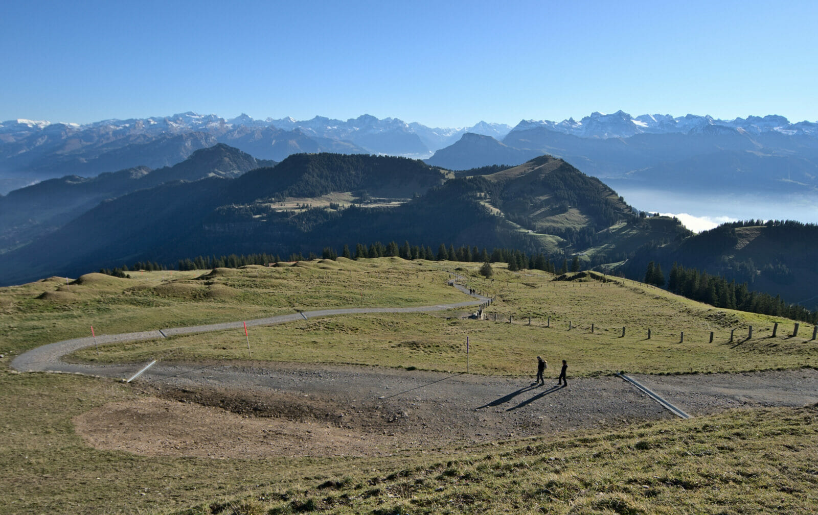 Hike to Mount Rigi: a panoramic trail of 16kms (map + gpx)