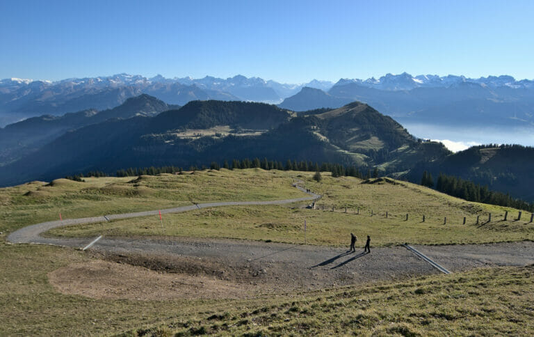 Hike to Mount Rigi: a panoramic trail of 16kms (map + gpx)