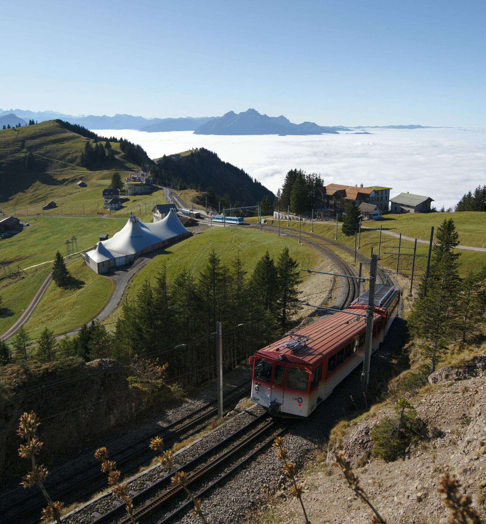 Hike to Mount Rigi: a panoramic trail of 16kms (map + gpx)