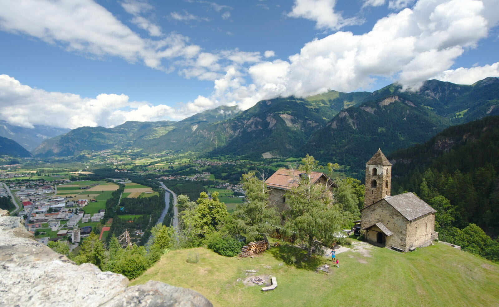 Grisons: Alp Flix, viaduc de Landwasser et gorges de Viamala