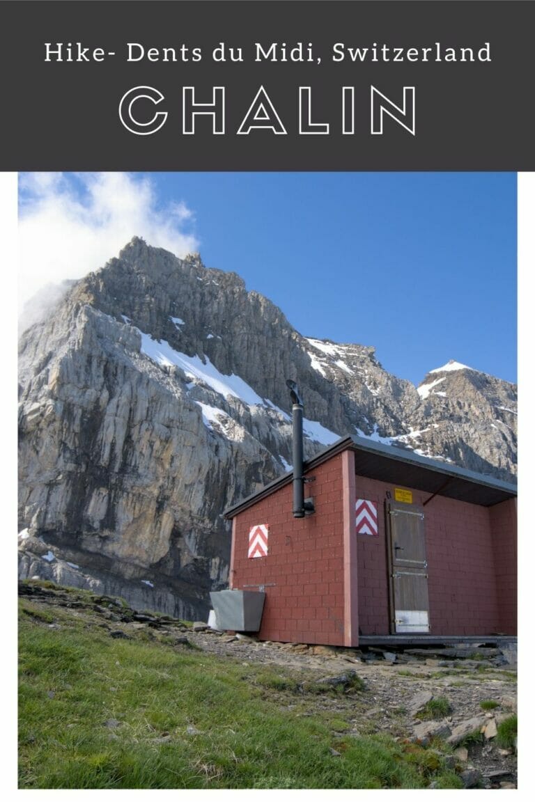Hiking the Chalin shelter from the Chindonne mountain lodge
