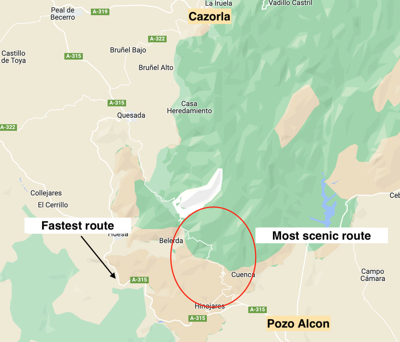 Sierra de Cazorla: nature's paradise in northern Andalusia