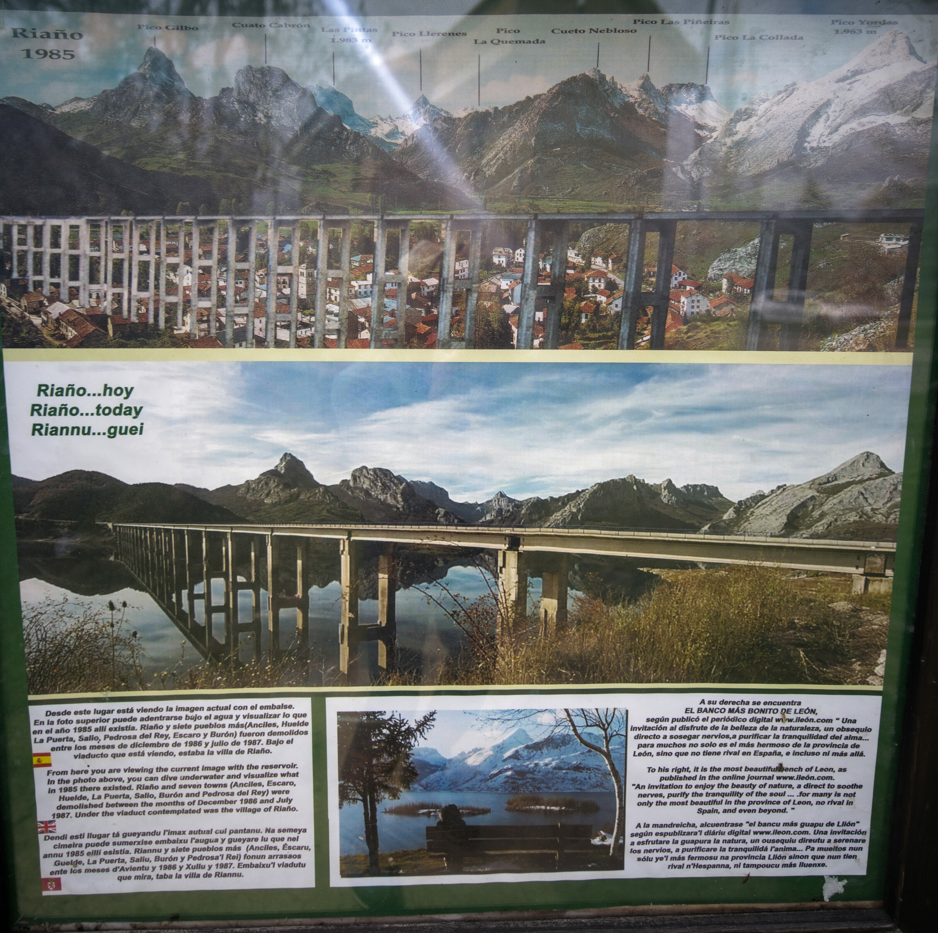 Ascent of Pico Gilbo (1679m) from the village of Riaño (map + GPX)