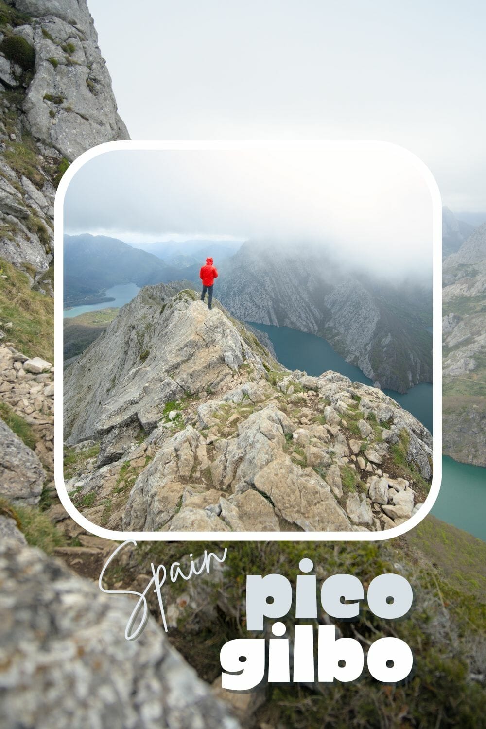 Ascent of Pico Gilbo (1679m) from the village of Riaño (map + GPX)