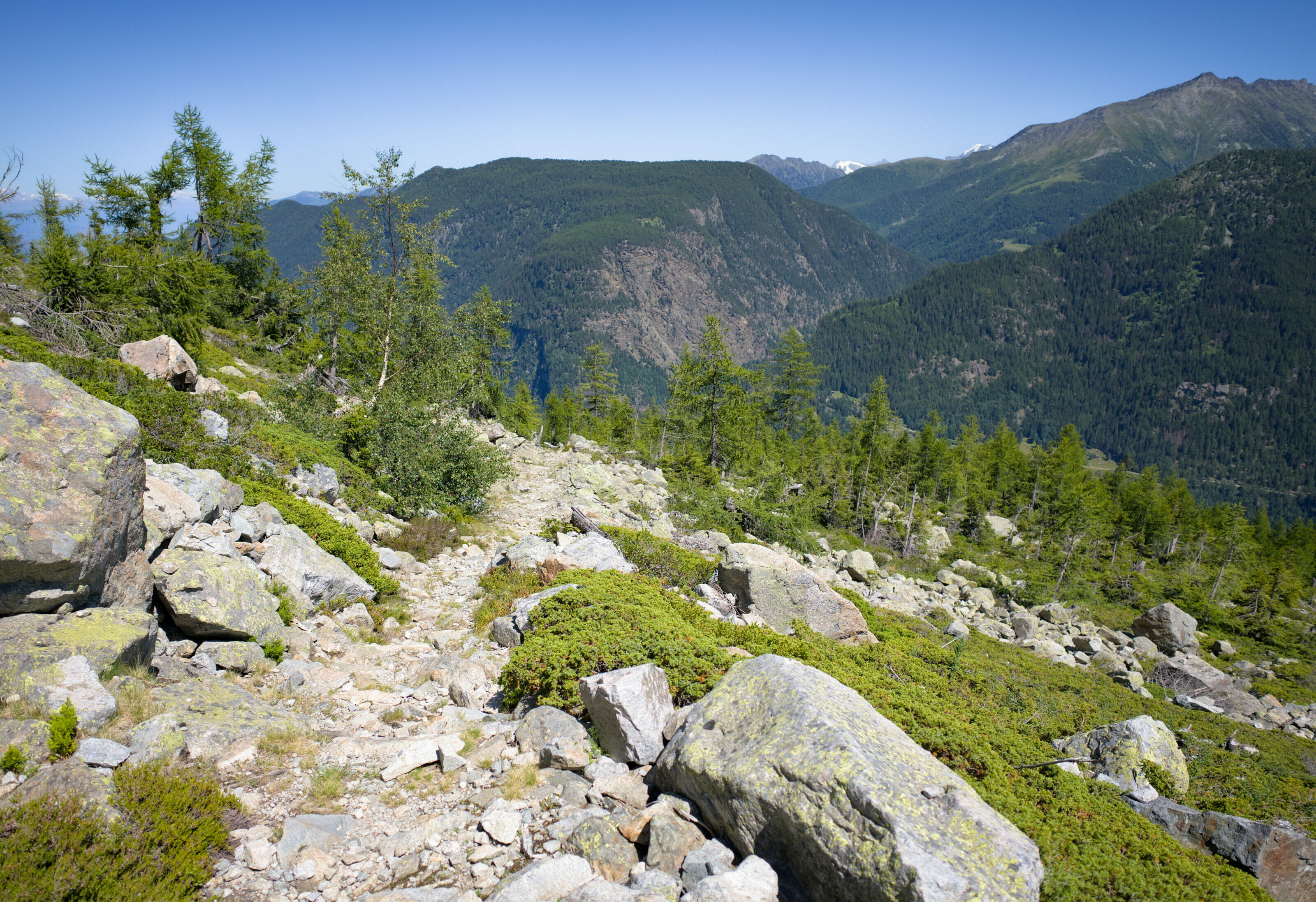 De Finhaut à Emosson: la randonnée du balcon du Mont-Blanc
