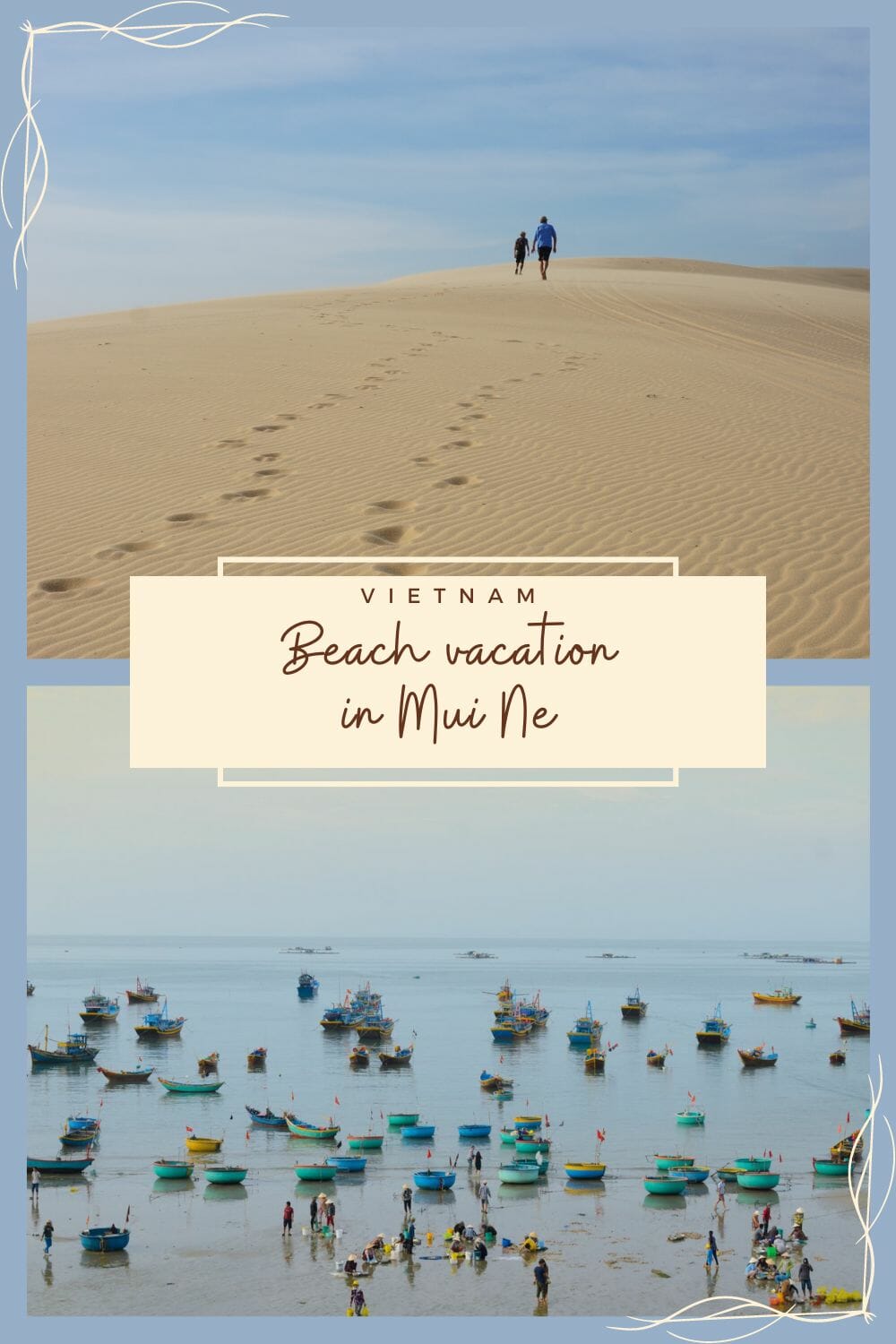 Mui Ne in Vietnam: New Year's Eve at the beach and dune climbing