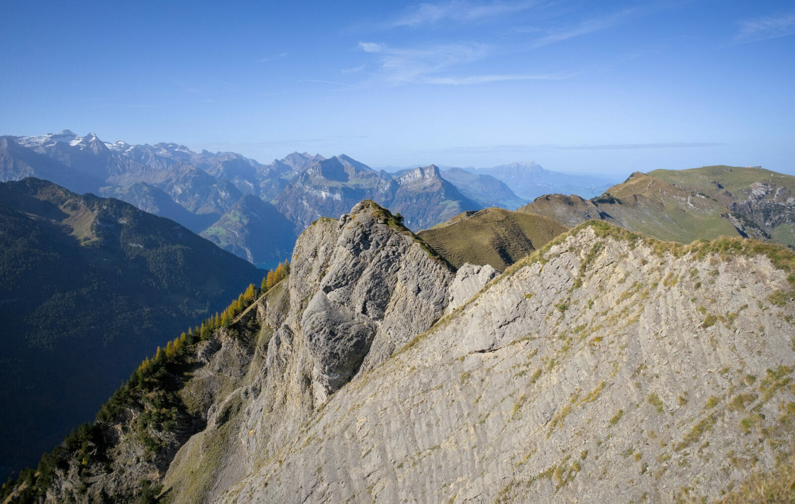 Stoos: Itinéraire panoramique du Klingenstock - Fronalpstock