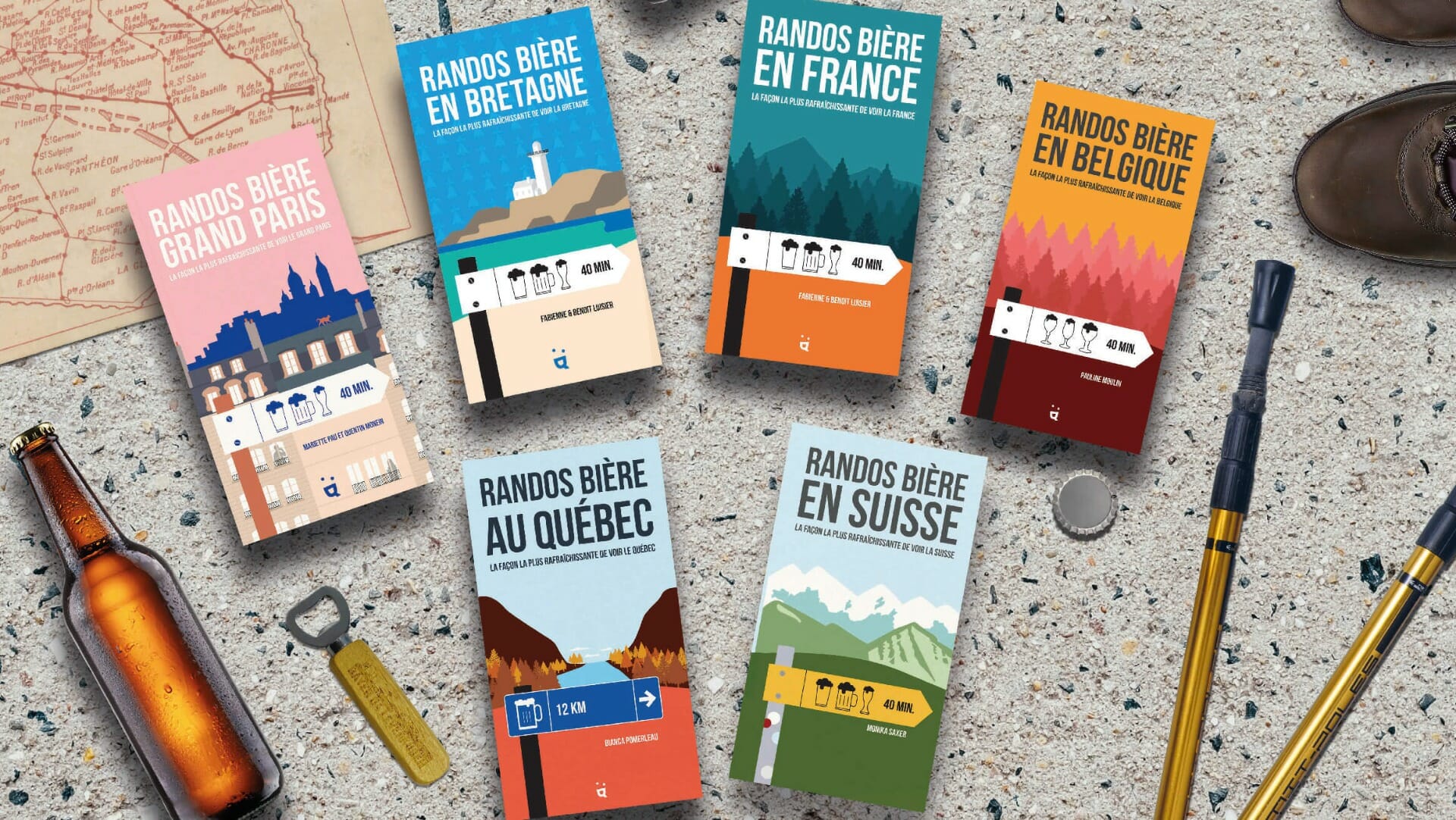 Livres et guides de Rando: notre sélection pour vous faire voyager