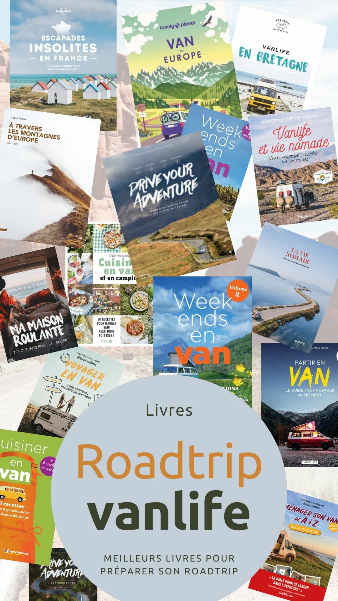 Notre sélection des meilleurs livres pour préparer votre road trip