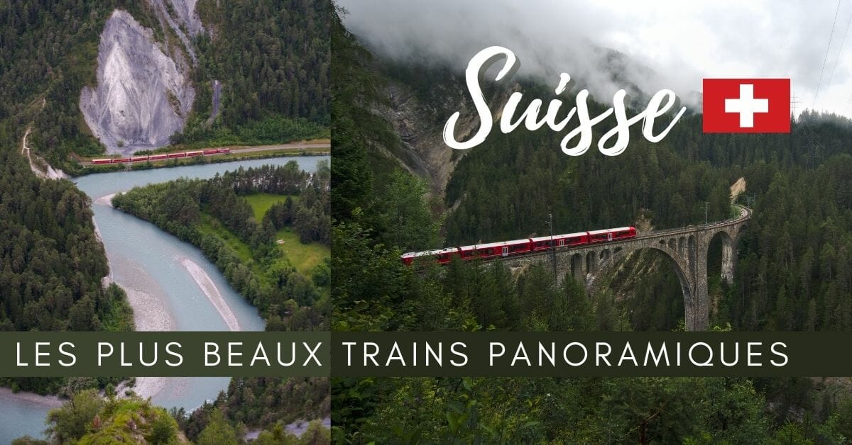 Découvrez les plus beaux trains panoramiques de Suisse!