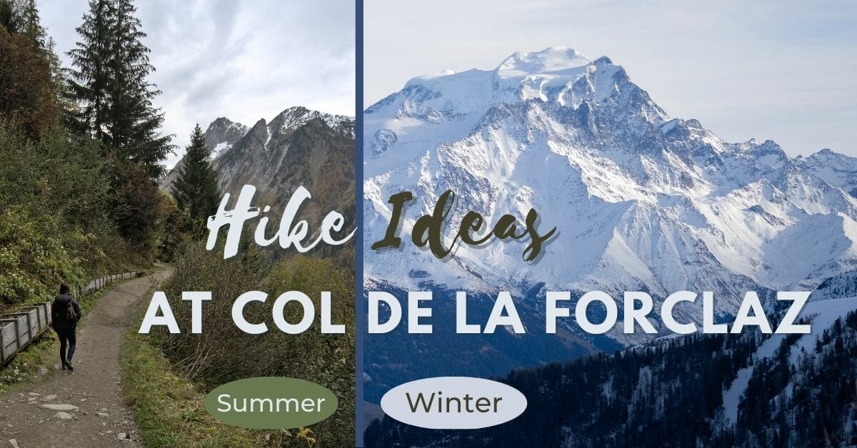 Col du Forclaz: which hikes to do in summer and winter?