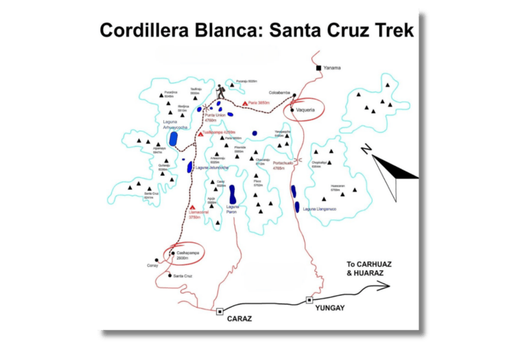Santa Cruz trek in 3-4 days, solo or with a guide? Our hiking guide