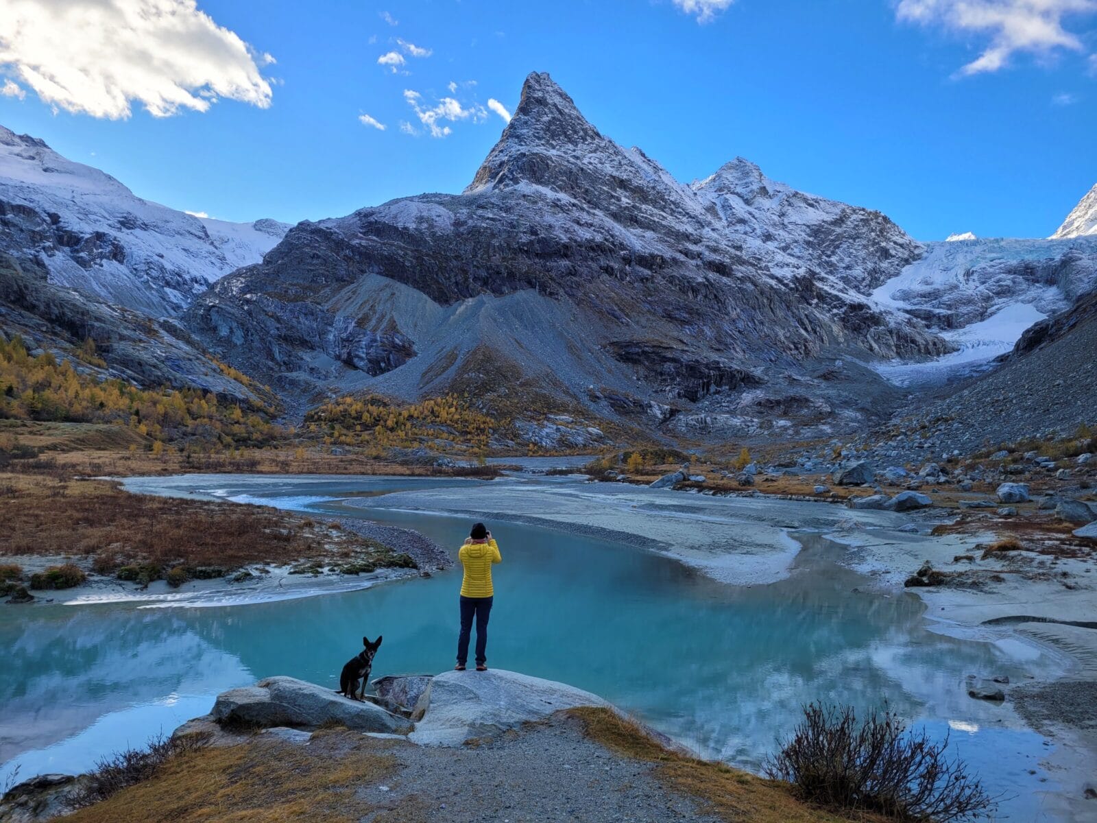 Val d'Hérens: Randonnée à Ferpècle et la cabane de Bricola