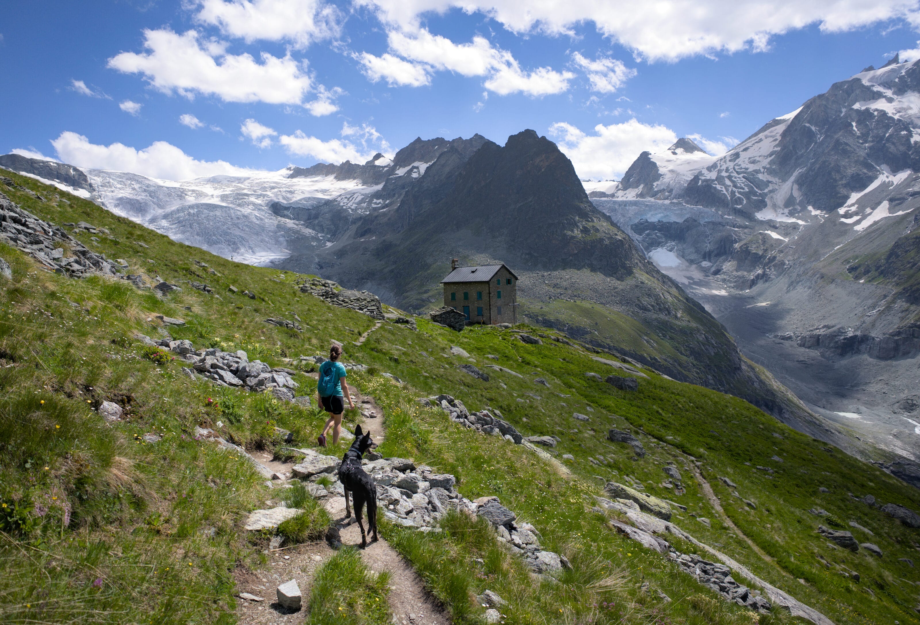 Val d'Hérens: Randonnée à Ferpècle et la cabane de Bricola