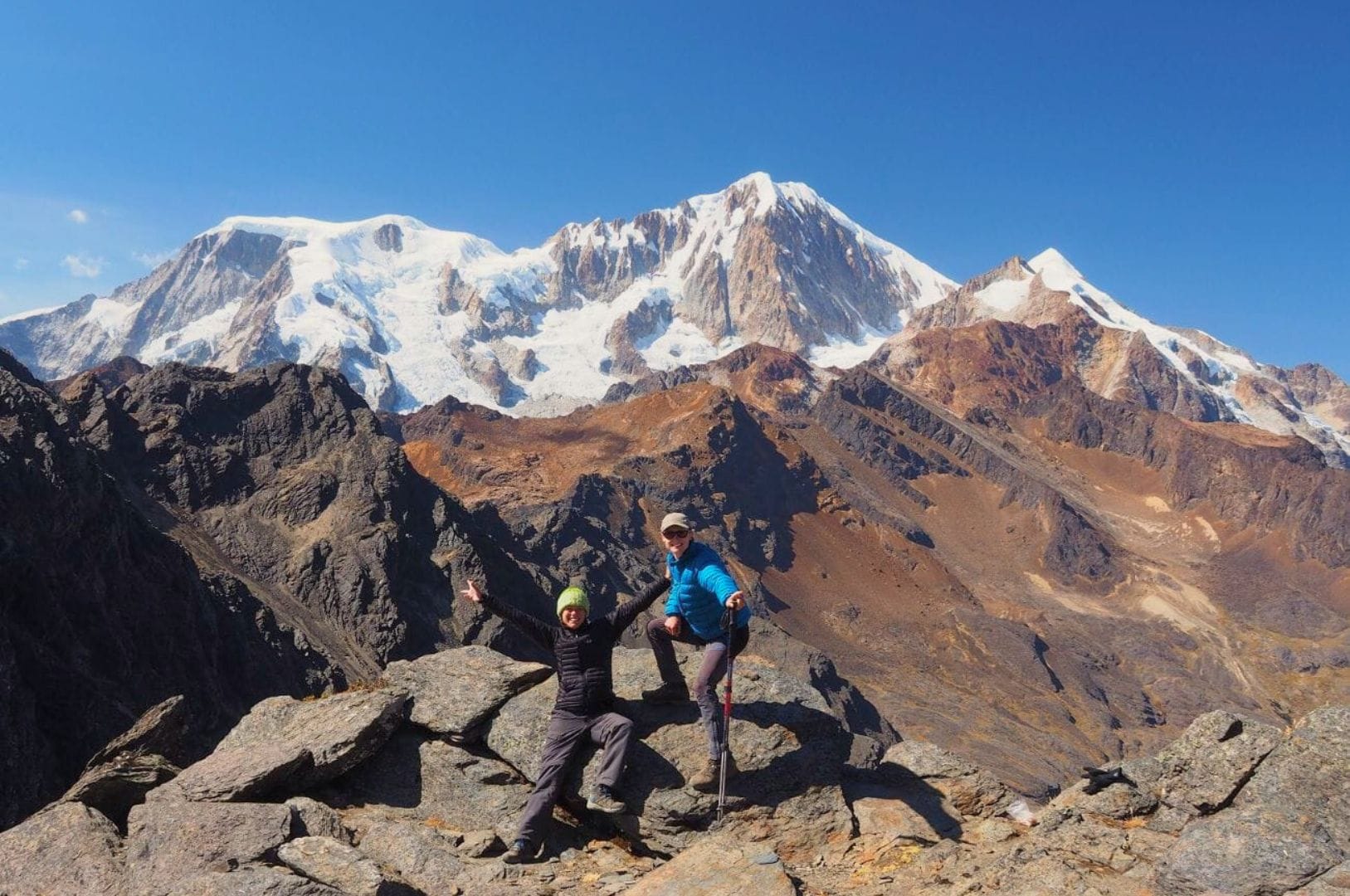 Illampu circuit: map + our tips to one of Bolivia's most scenic treks!
