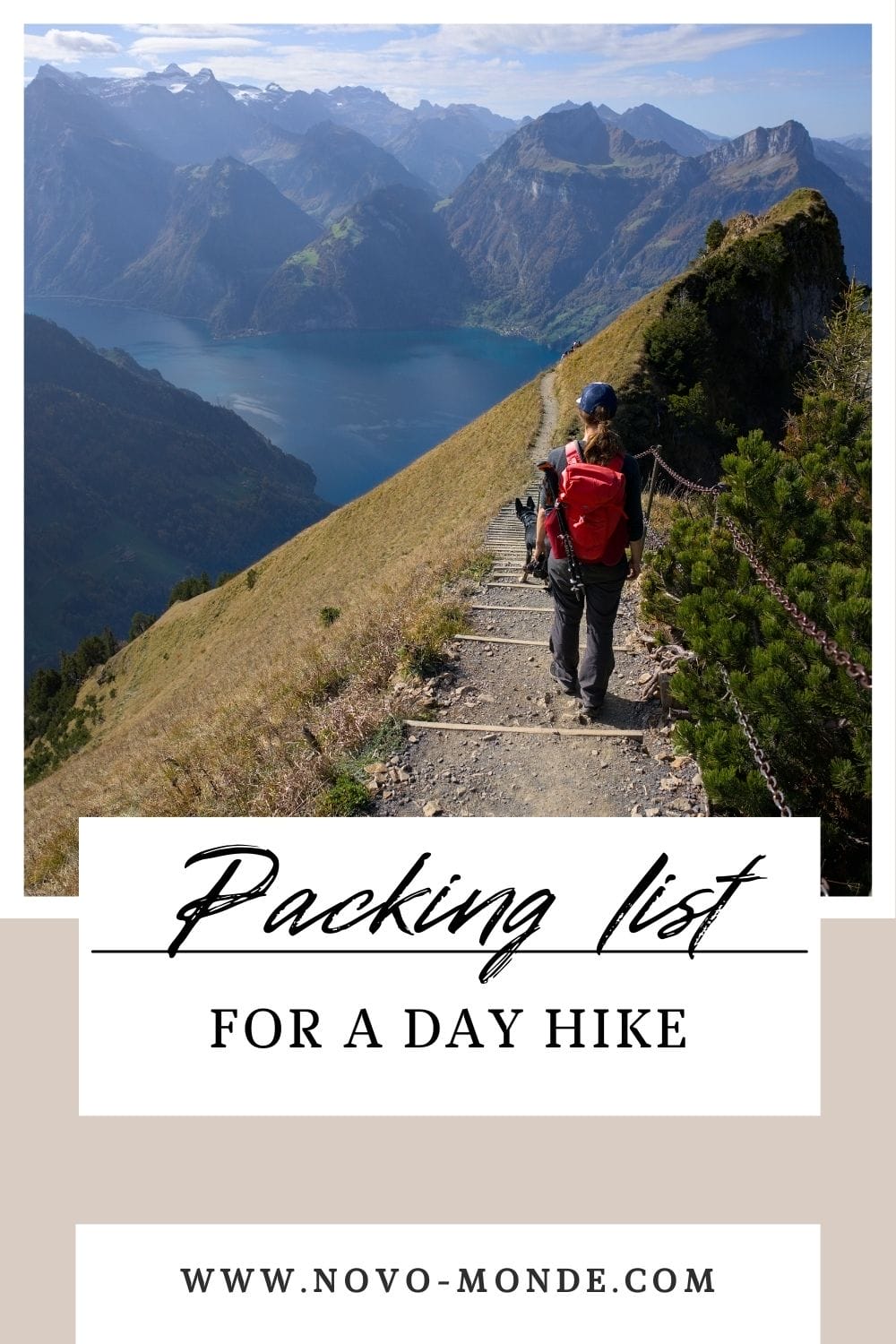 Our essential packing list for a day hike