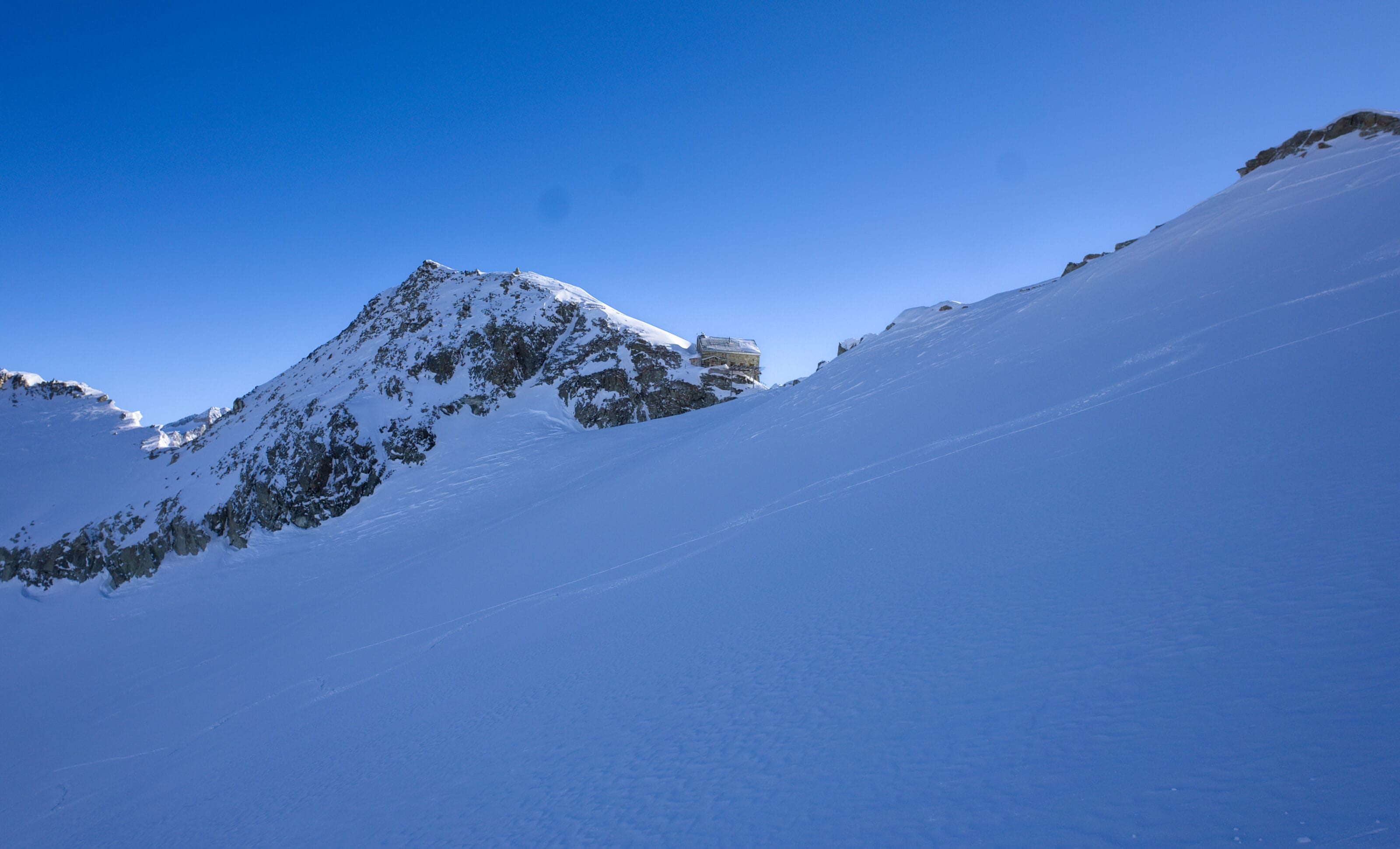 Topo ski de rando: le Pigne d'Arolla par la cabane des Vignettes