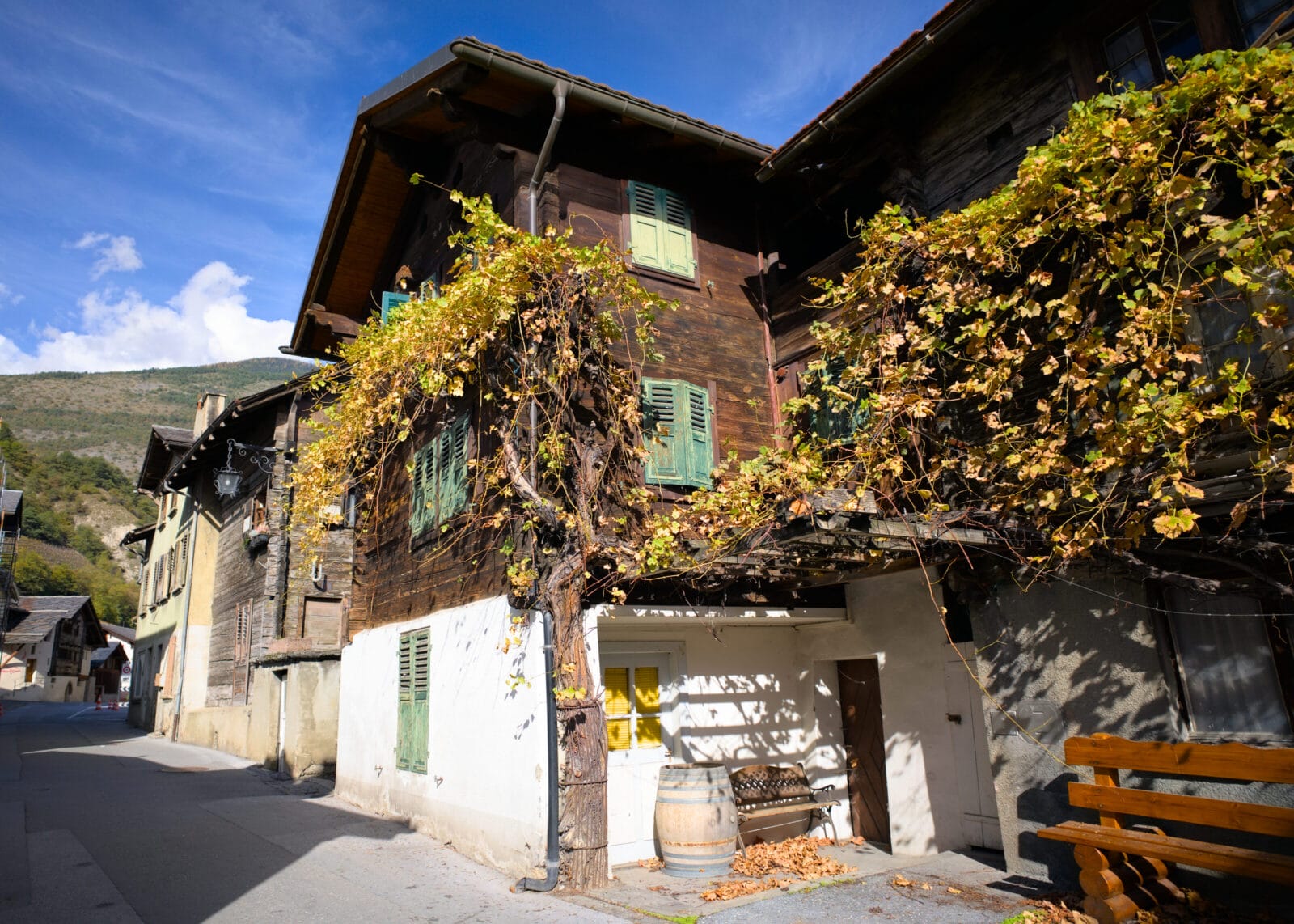 Wine hike in Valais : discover Salgesch