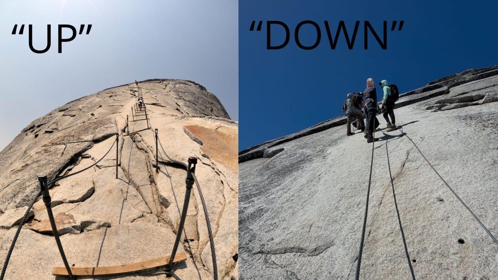 Hiking Yosemite Half Dome off season - full guide
